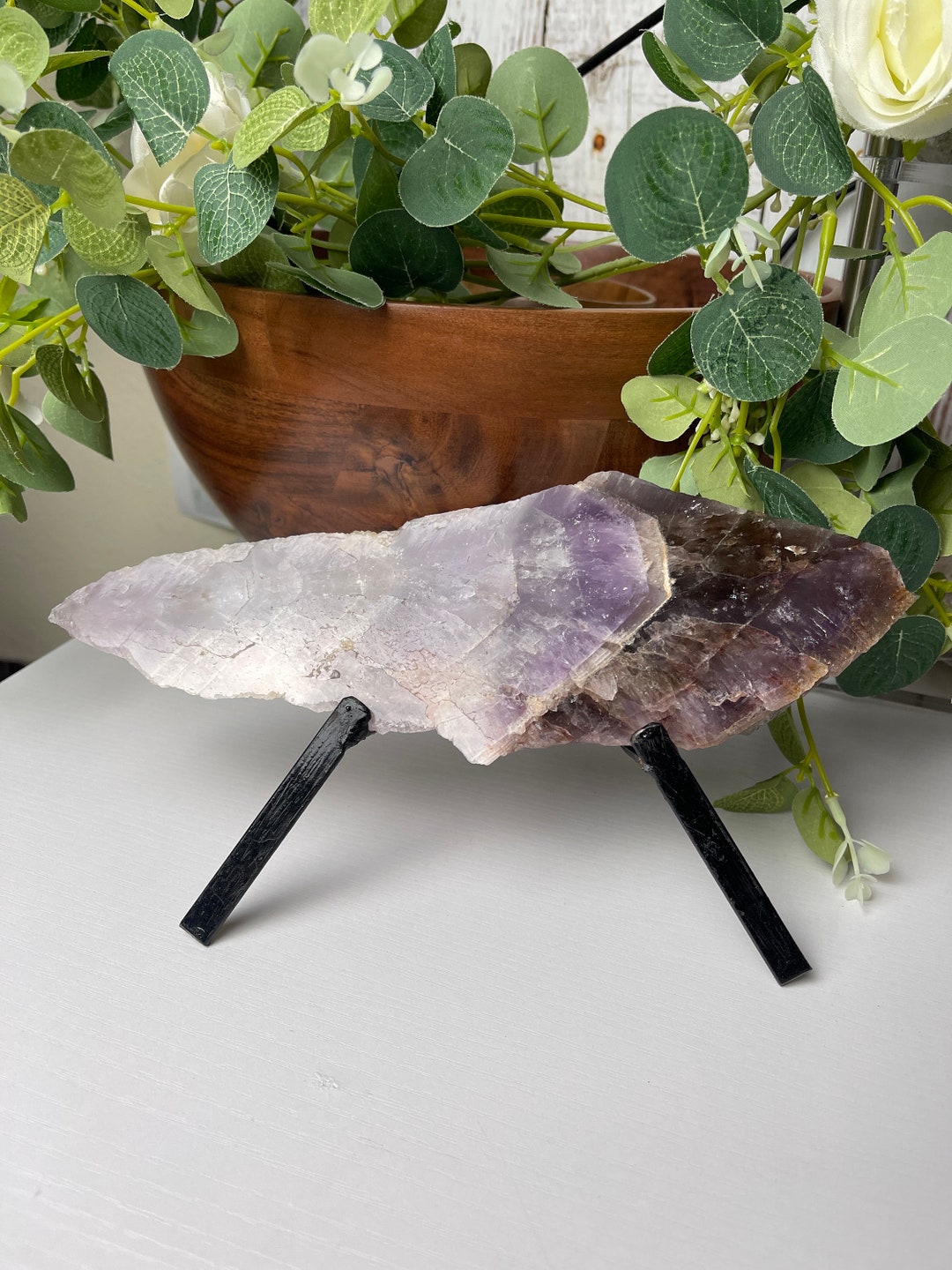 Super Seven Crystal Slab ~ Super 7 Slice ~ Melody Stone - Etsy