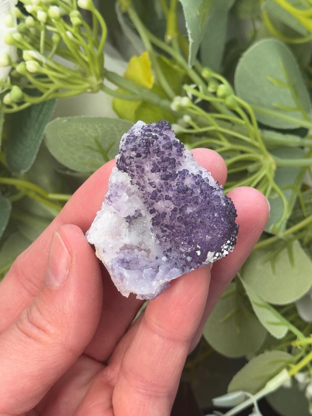 Spirit Flower Geode | Crystal Geode | Fluorite, Chalcedony and Quartz ...