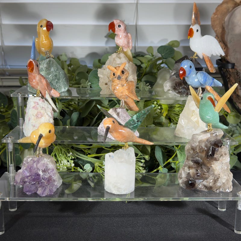 Bird Figurines - Etsy