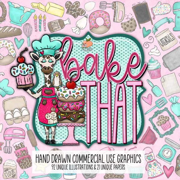 Baking Clip Art - Etsy