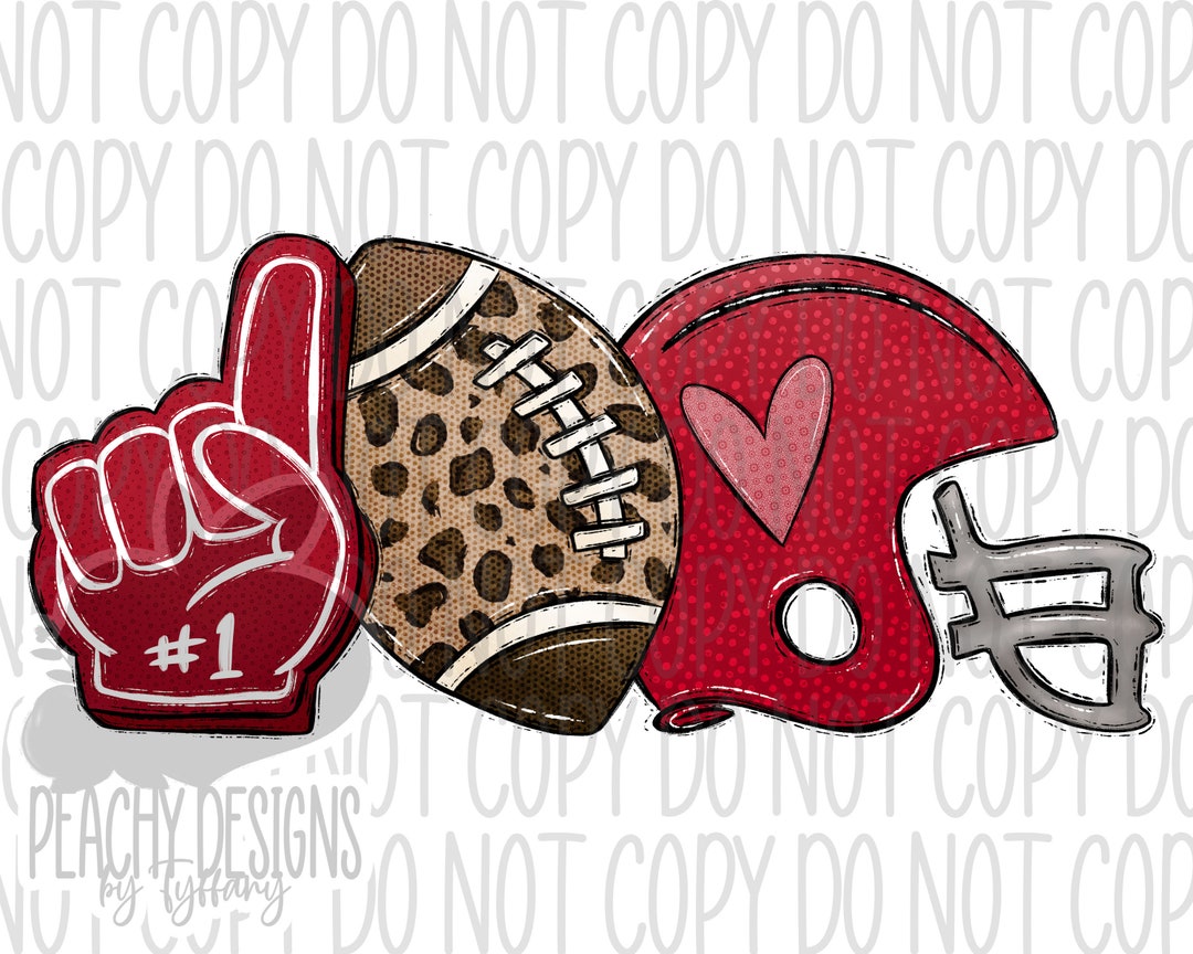 Number One Football Fan Sublimation, Football Png, Digital Download ...