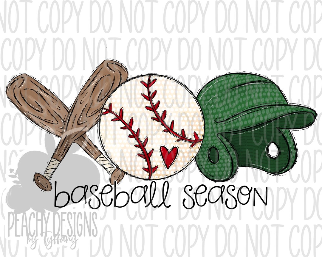 Baseball Season Png, Baseball Clipart, Baseball Sublimation, Digital ...