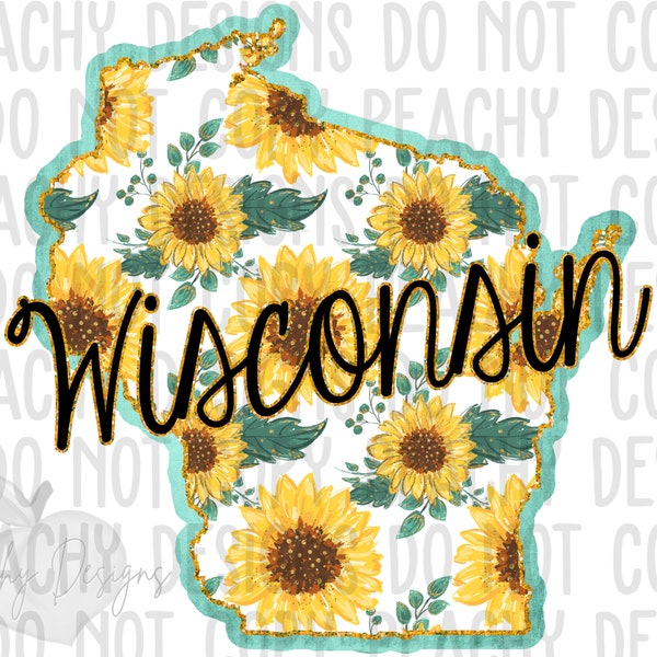 Wisconsin Clipart - Etsy