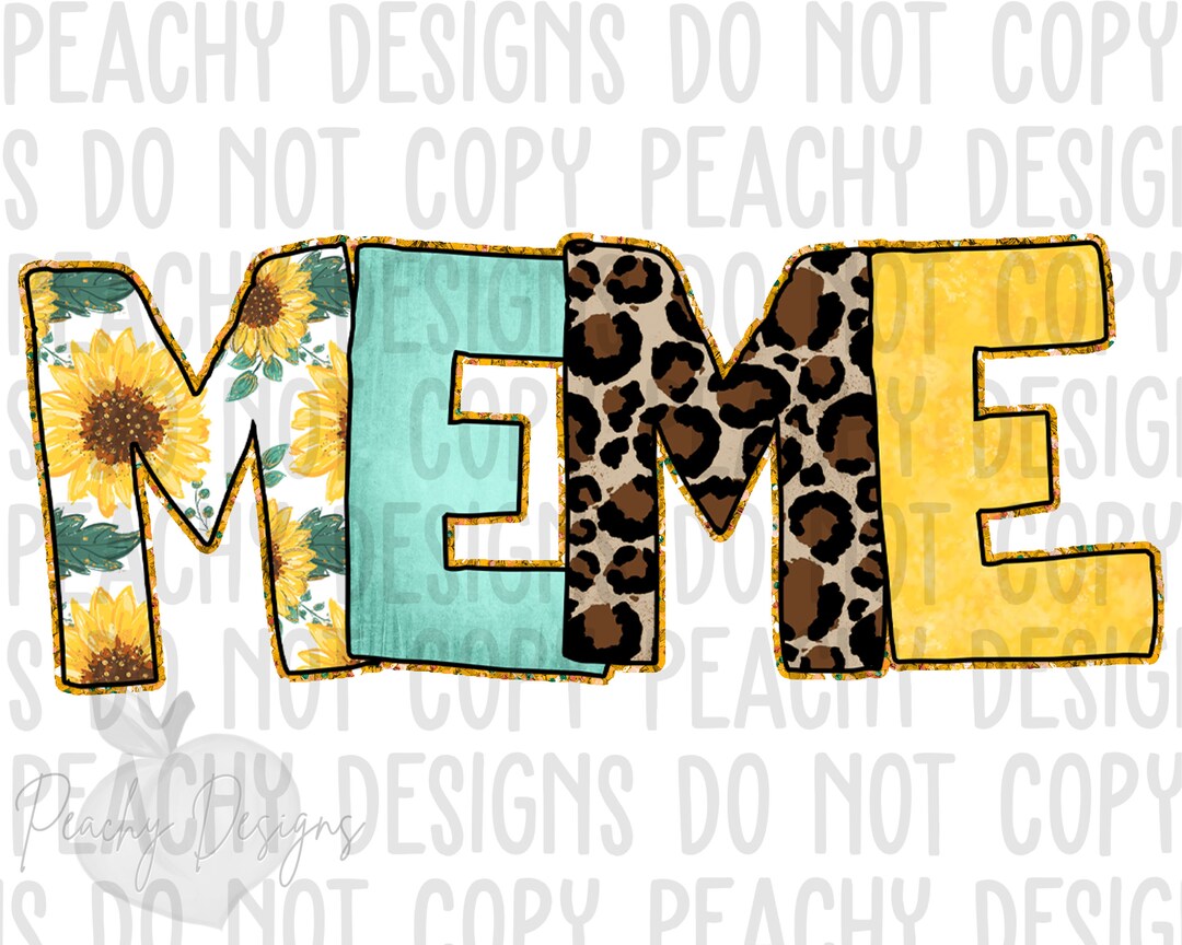 Sunflower Meme Png, Mothers Day Sublimation, Digital Download, Happy ...