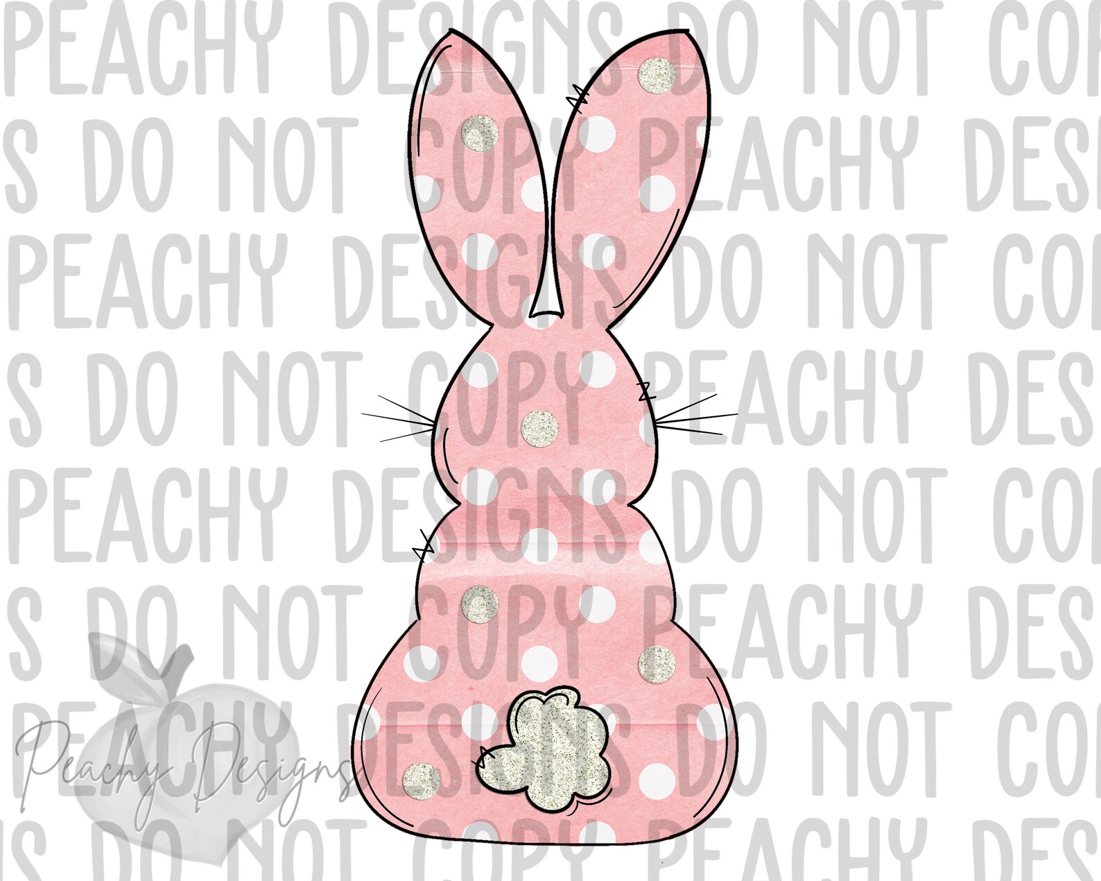 Easter bunny png Easter bunny clipart digital download | Etsy