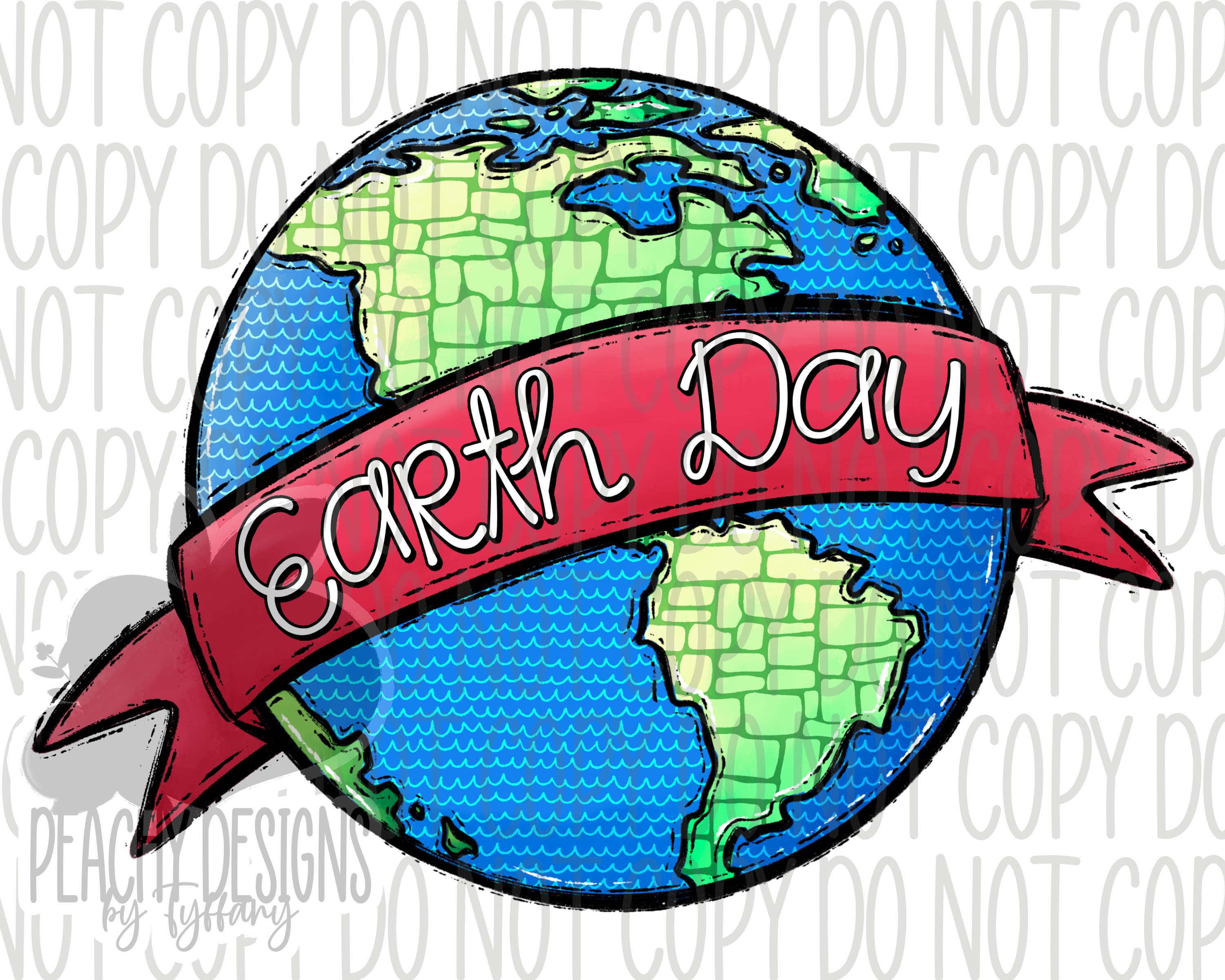 Earth Day Png, Earth Day, Earth With Banner, Earth Day Sublimation ...