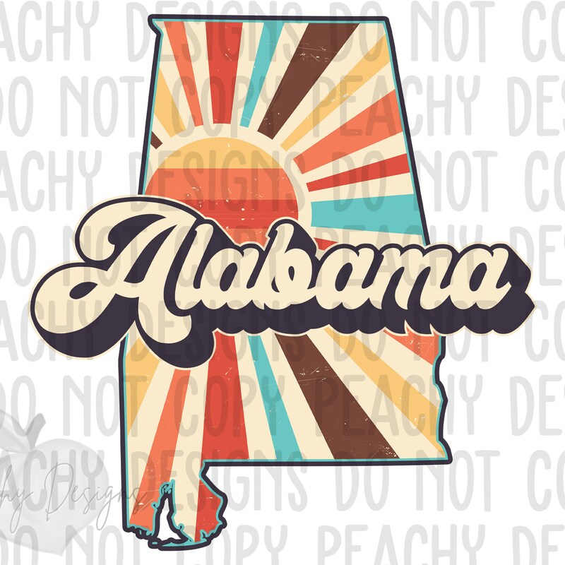 Alabama Clipart - Etsy