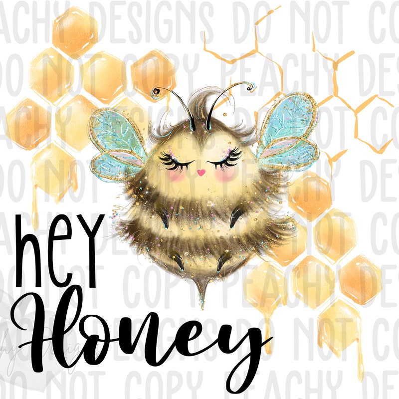 Honey Bee Clip Art - Etsy