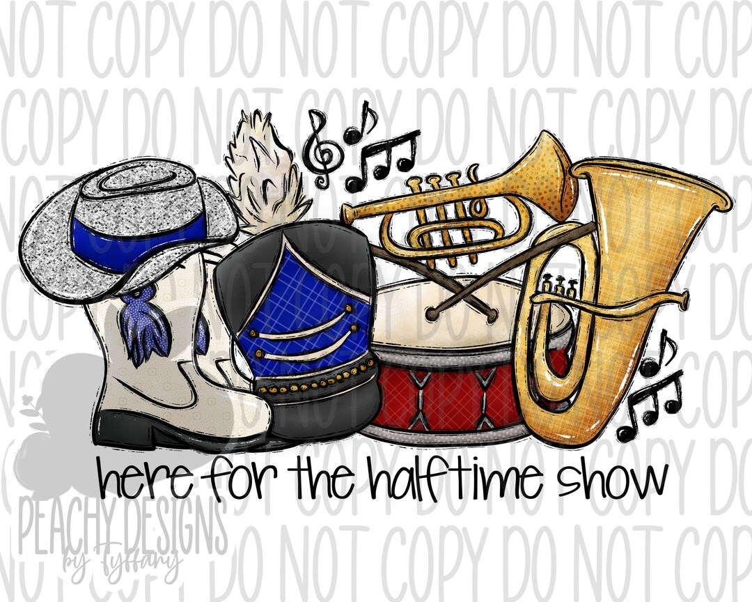 Here for the Halftime Show Png, Marching Band, Drill Team, Football ...