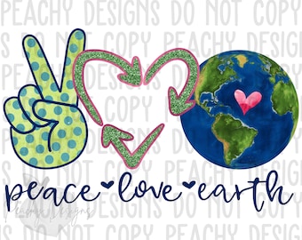 Earth Day Png, Earth Day, Love Earth, Earth Day Sublimation, Earth Day ...
