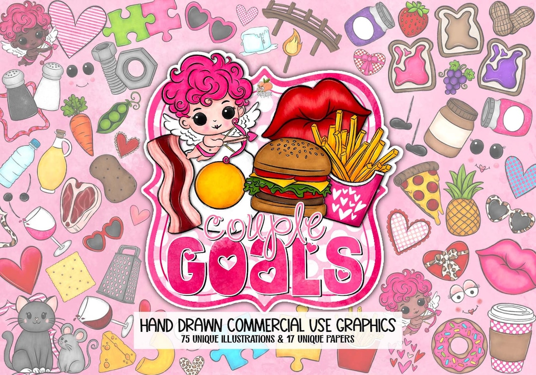 Cupid's Cuties Clip Art, Valentine's Day Png , Commercial Use Graphics ...