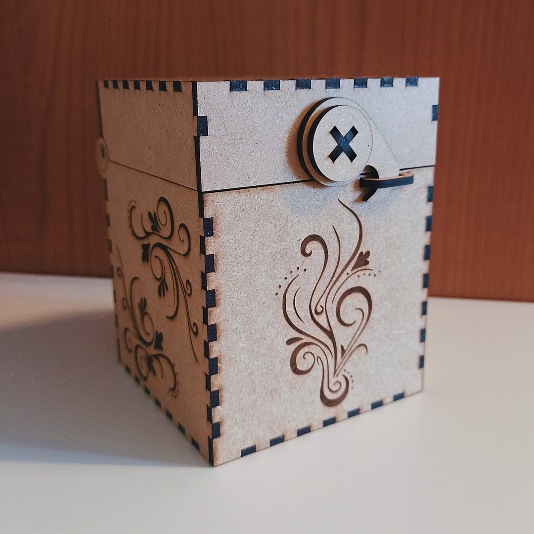 Jewelry Box, Svg-dfx-ai File, Container, Double Bottom, Vector Files ...