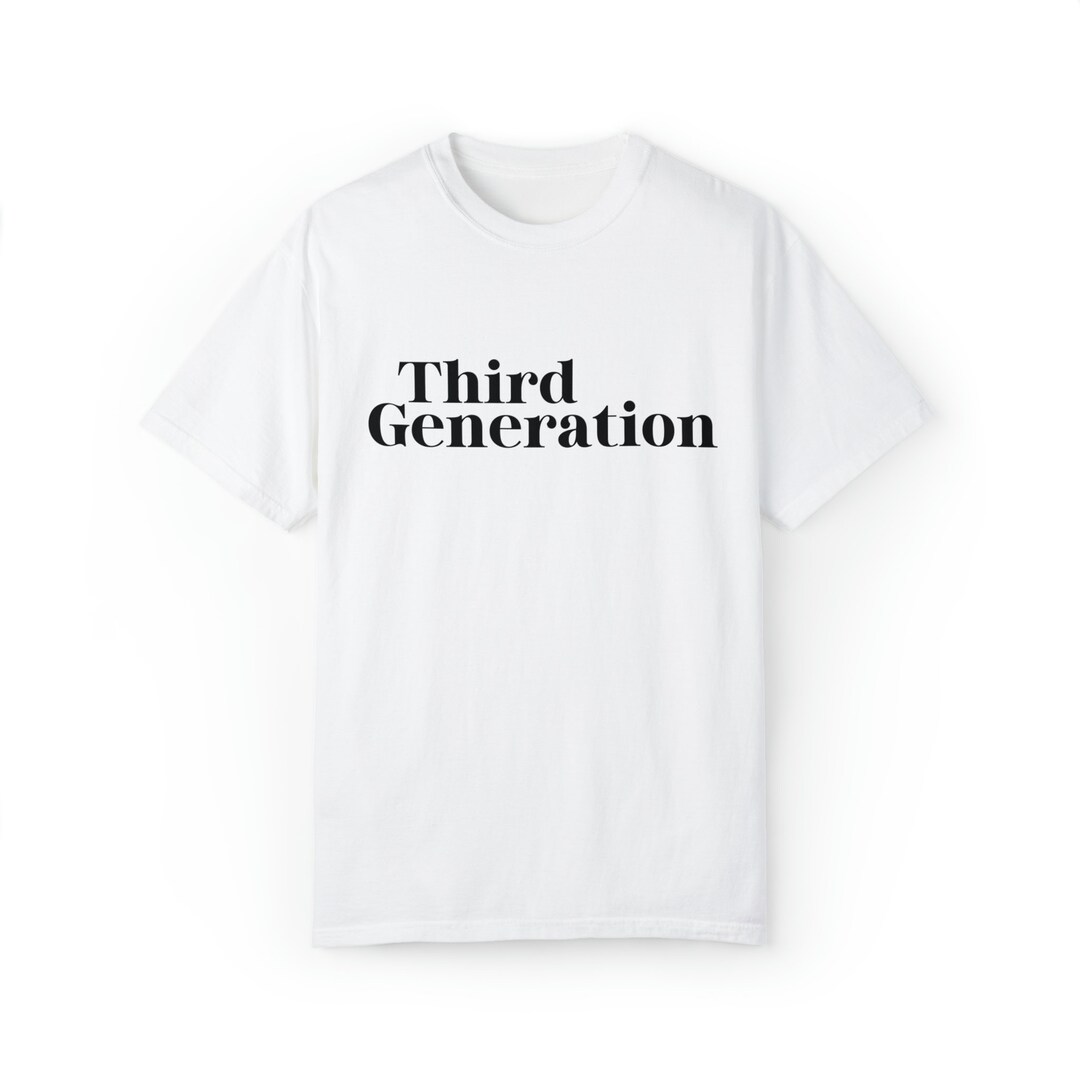 Generations: Third Generation Family Organization Unisex - Etsy