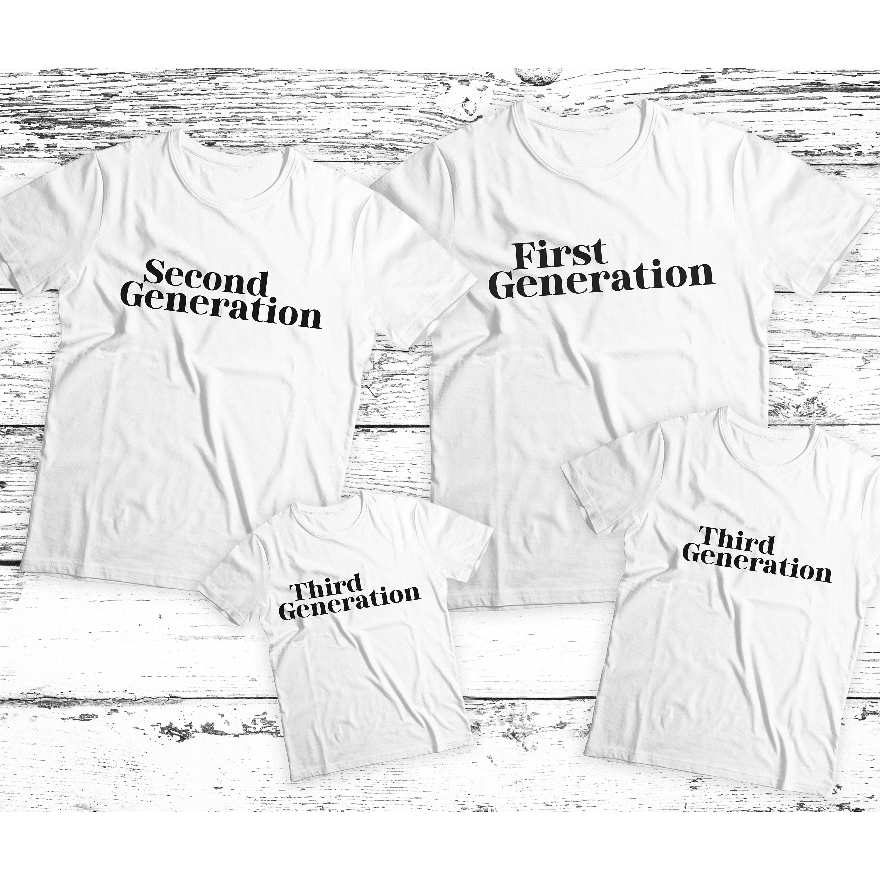 Generations: First Generation Family, Organization, Unisex Garment-dyed ...