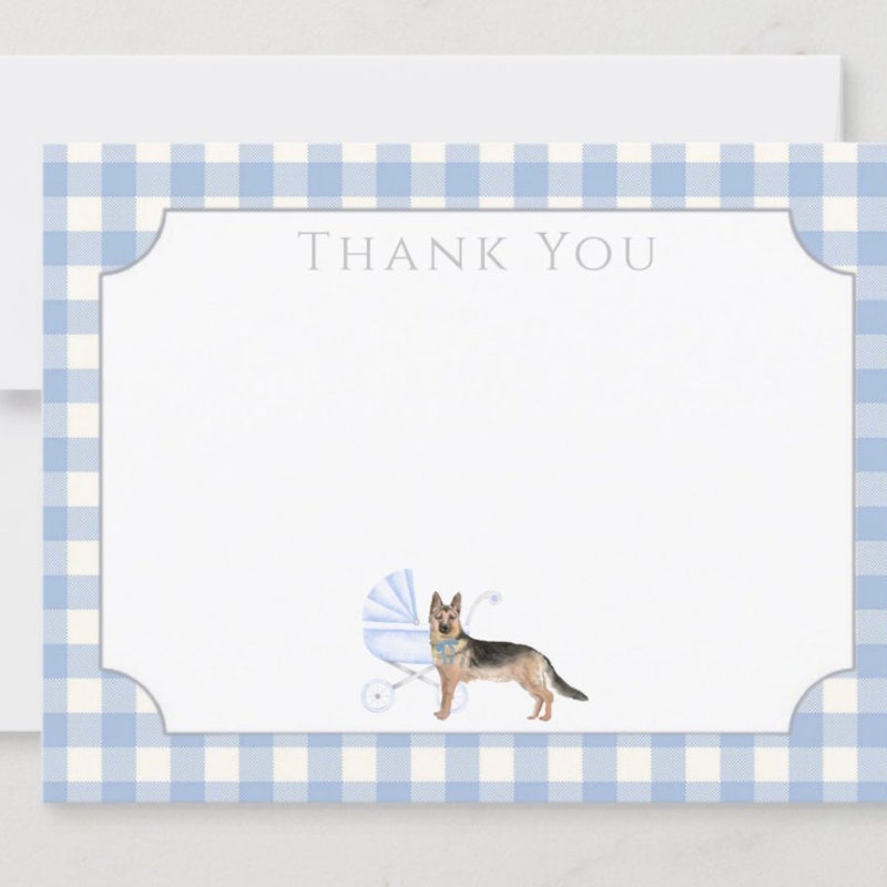 Dog Thank You Note - Etsy