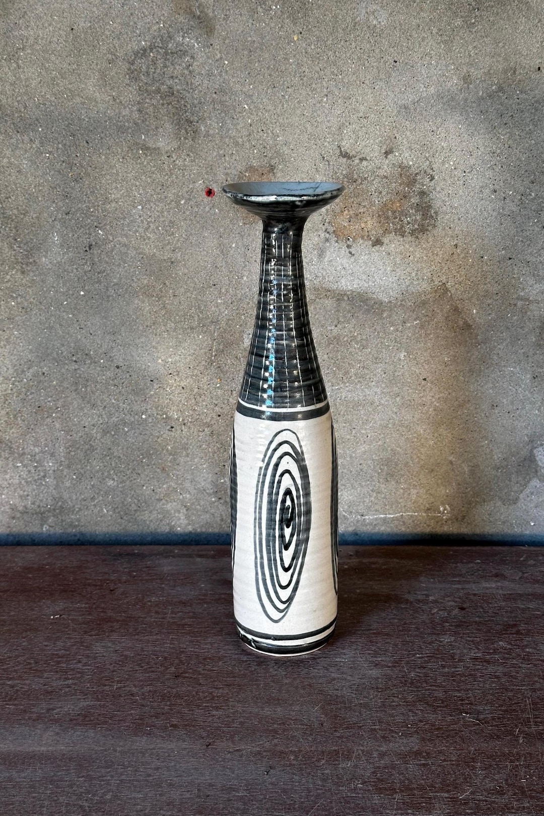 Stuart Bass Exmoor Studio Pottery Vintage Vase 30cm Tall - Etsy