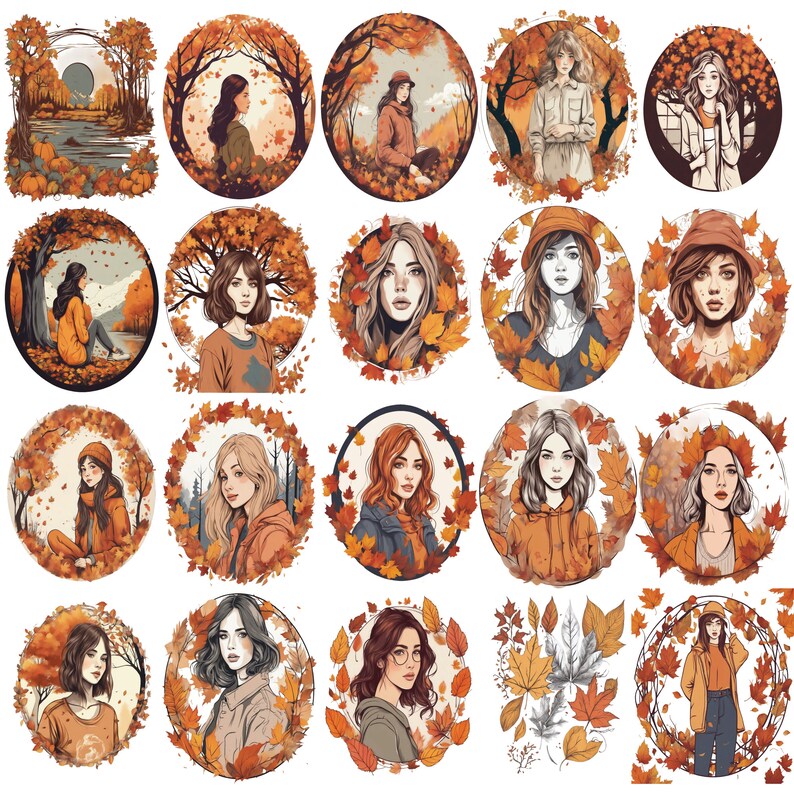 Halloween Bundle Halloween PNG Bundle Fall PNG Bundle - Etsy