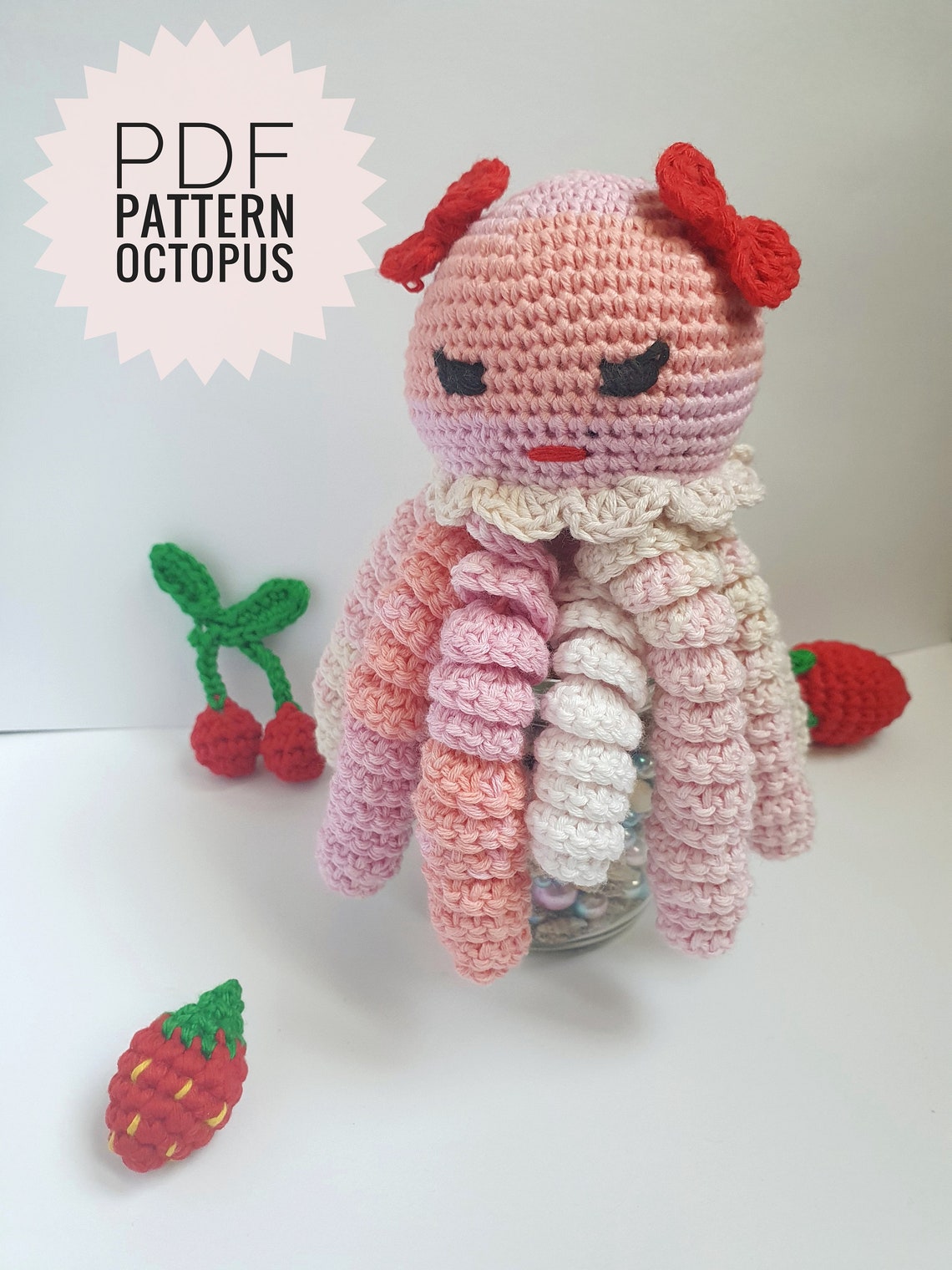 PDF Pattern Crochet Octopus Lovely Octopus Fun to Make - Etsy UK