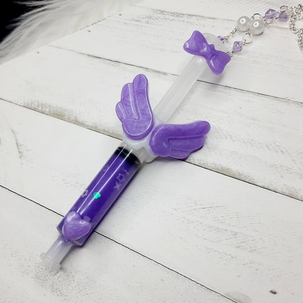 Syringe Necklace - Etsy