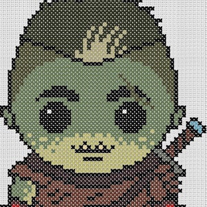 Critical Orc Warlock Pattern - Etsy