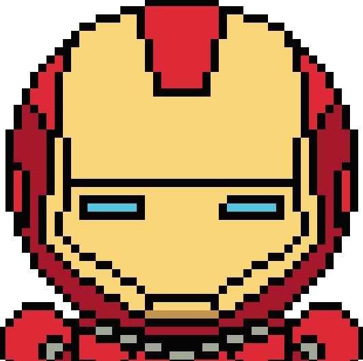 Metal Suit Hero Pattern - Etsy