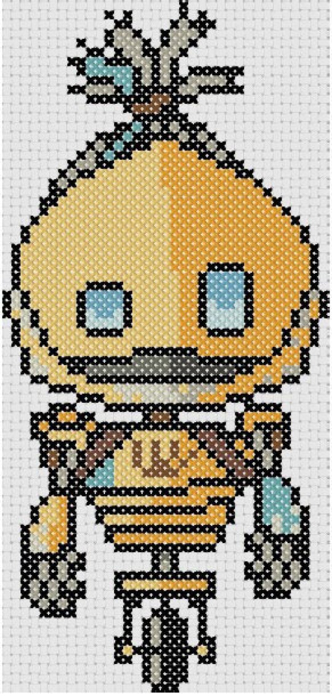 Critical Robot Cleric Pattern - Etsy