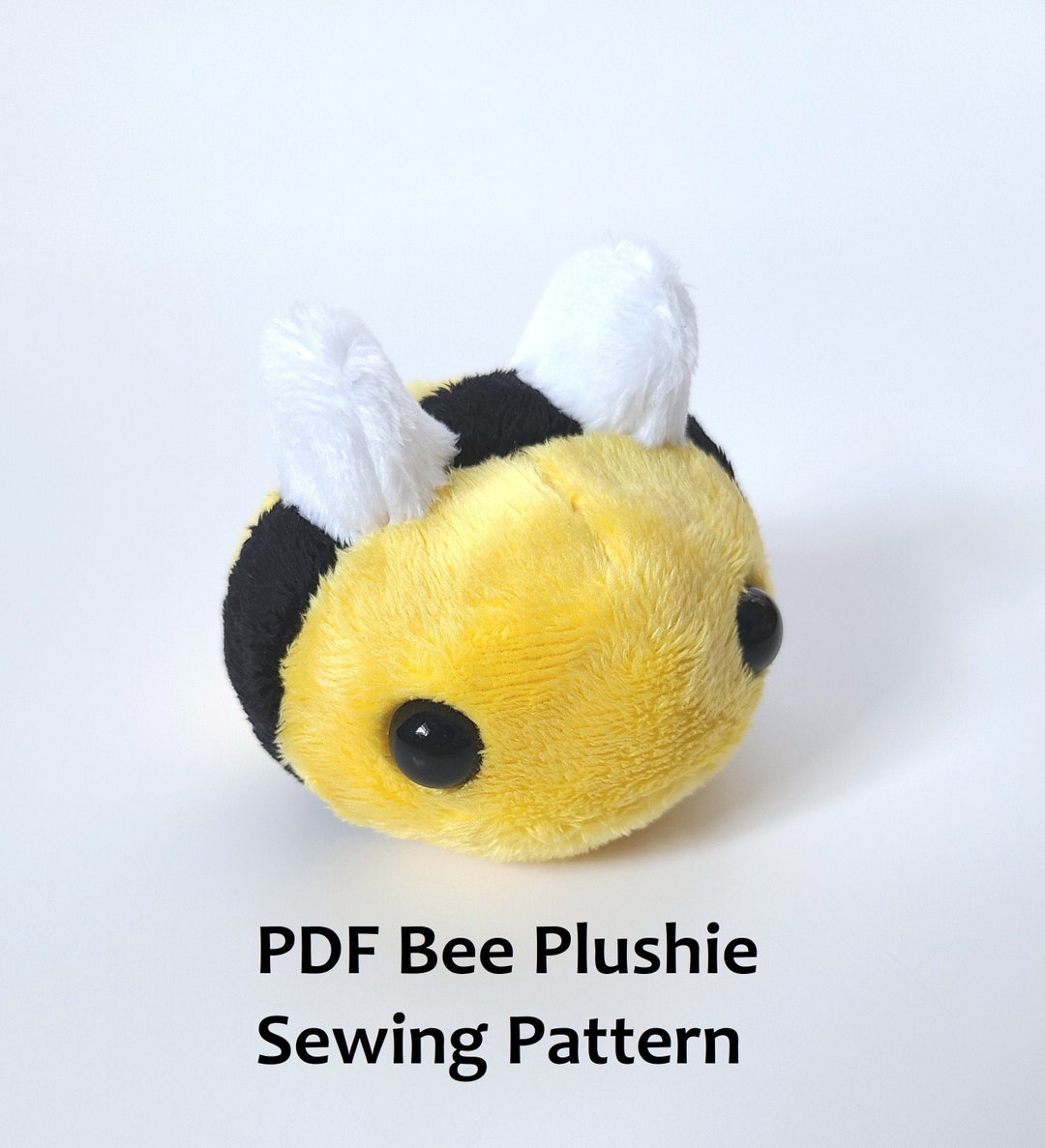 Bee Plushie Digital Download PDF Intermediate Sewing Pattern - Etsy
