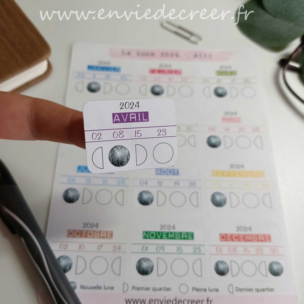 Planner 2024 stickers - Etsy France