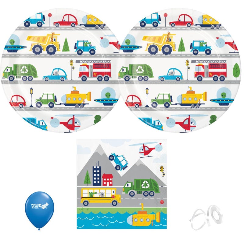 Transportation Birthday Party - Etsy