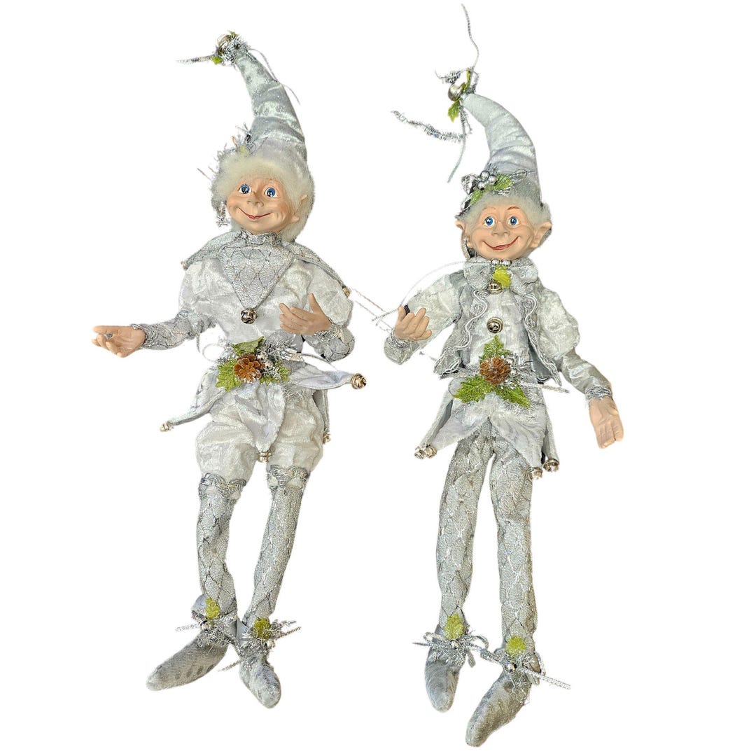 Anthropomorphic Robert Stanley Shelf Sitter, Ornament Winter Jester 20 ...