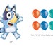 Bluey Birthday Party Supplies: Tableware and Decorations - Etsy