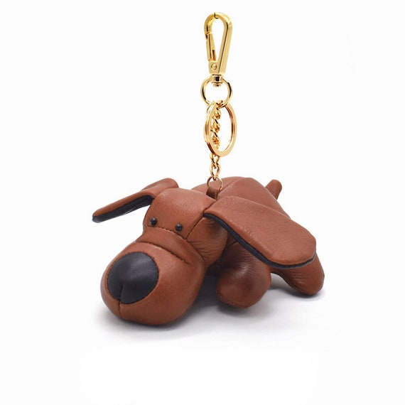 Handmadecute Puppy Dog Keychain Bag Charms Accessary Genuine - Etsy