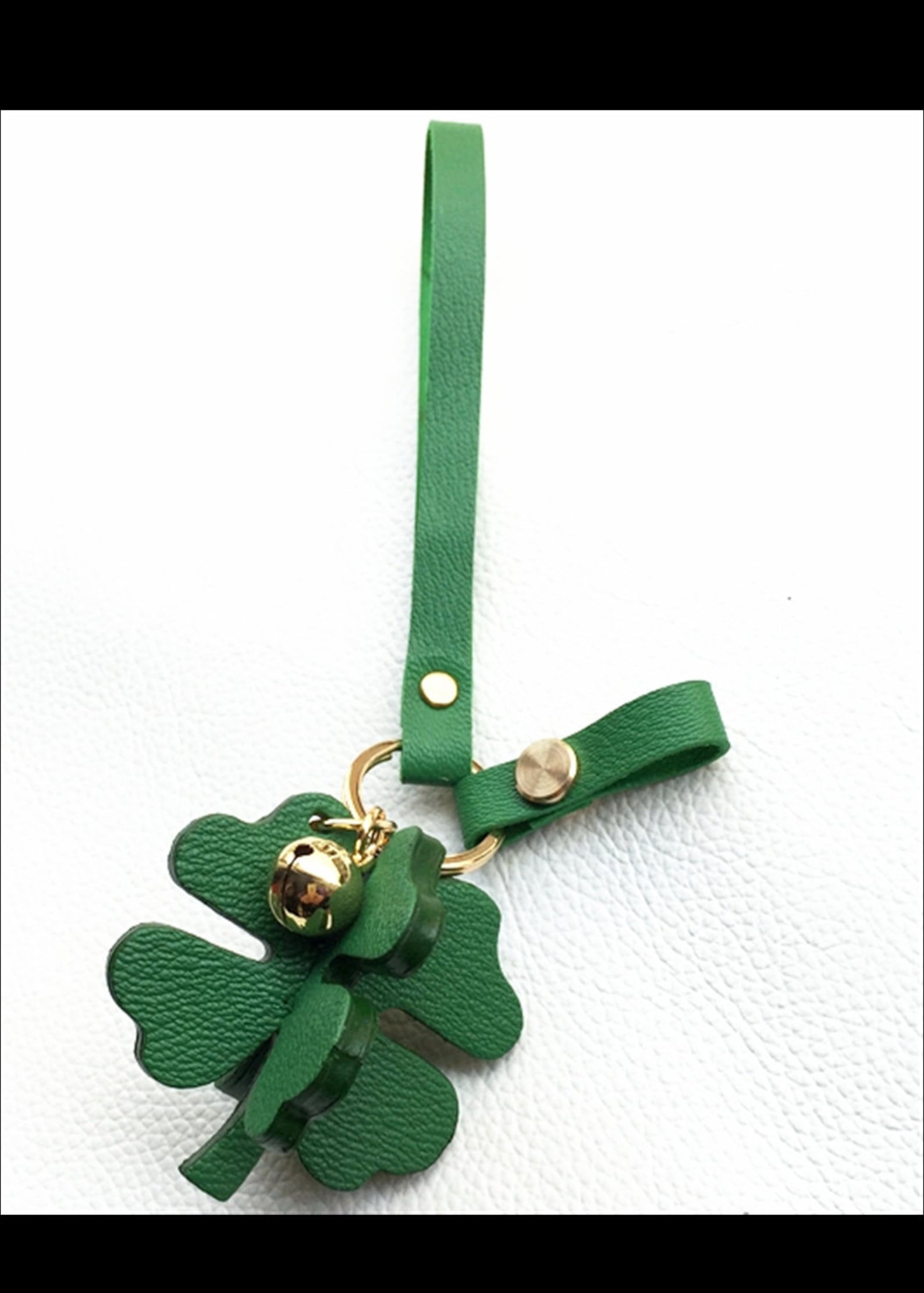 Lucky Clover Four Leaf Clover Keychain Car Charm Handmade - Etsy