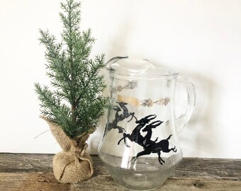 Reindeer Pitcher | Etsy