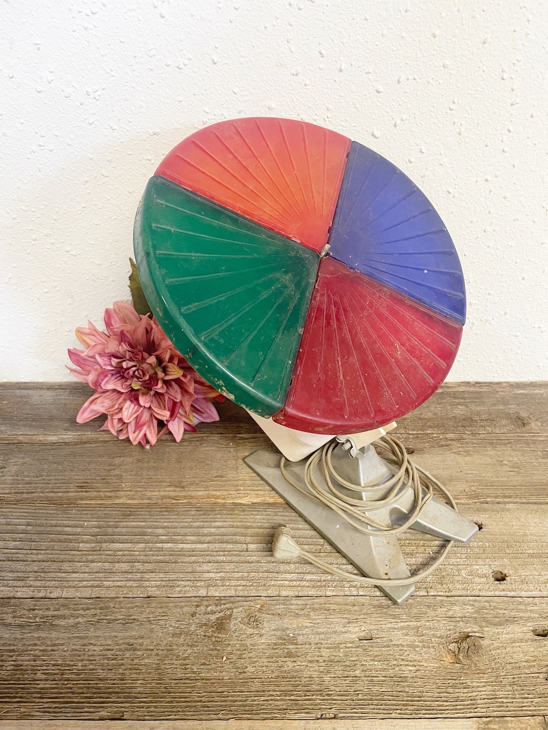 Vintage Aluminum Tree Color Wheel. Holiday Time by Atlas - Etsy