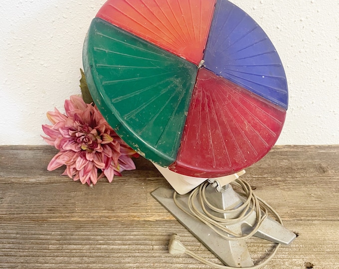 Vintage Aluminum Tree Color Wheel. Holiday Time by Atlas WORKING ...