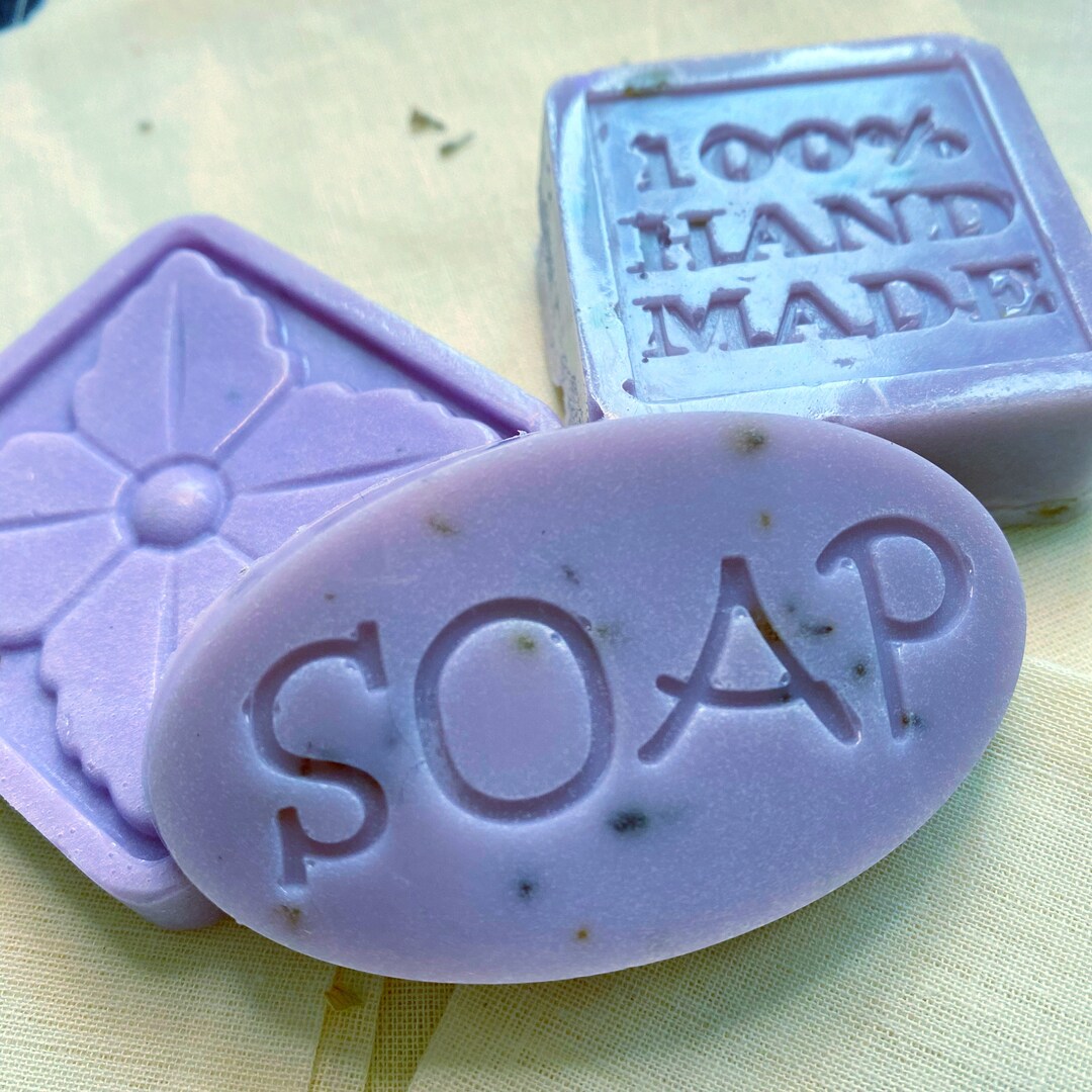 3 Small Organic Handmade Soap Bars. - Etsy