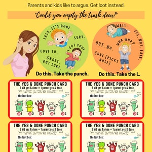 Yes & Done Behavioral Aid Instant DOWNLOAD SVG PDF Cutting Machine ...