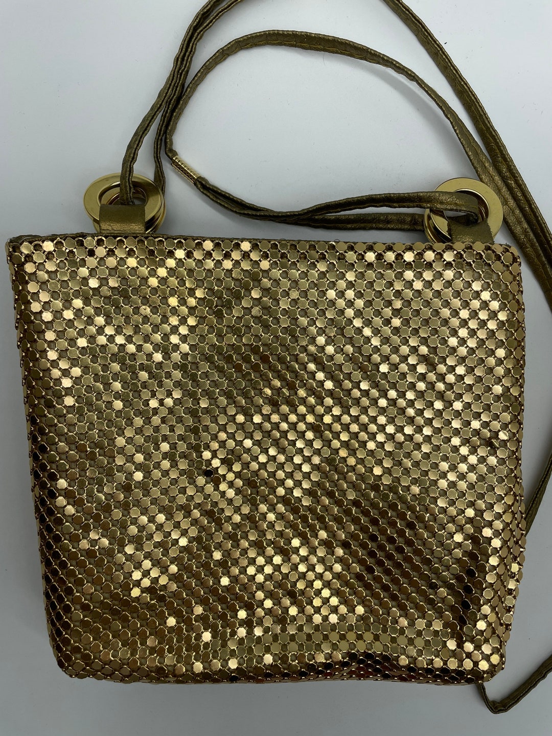 Gold Metal Mesh Bag Mesh Bag by Marlo - Etsy