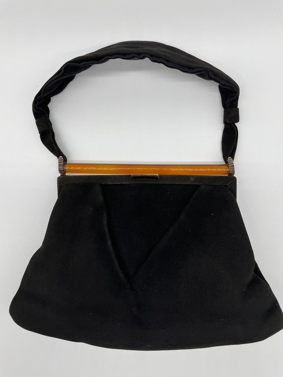 Vintage MORABITO Small Brown Leather Handbag - Gem