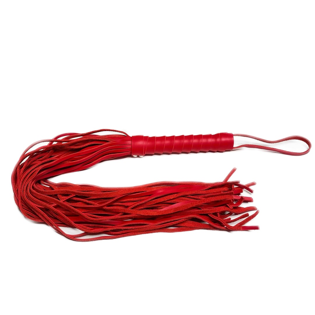 Bloody Red Leather Whip - Etsy
