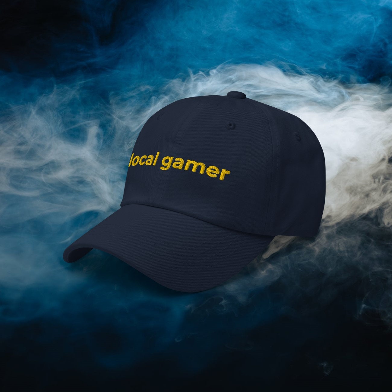 Local Gamer Minimalist Baseball Cap - Gift for Gamer - Video Game Hat ...
