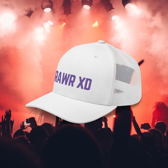 RAWR XD Trucker Cap 2000s Emo Throwback Alternative Grunge - Etsy UK