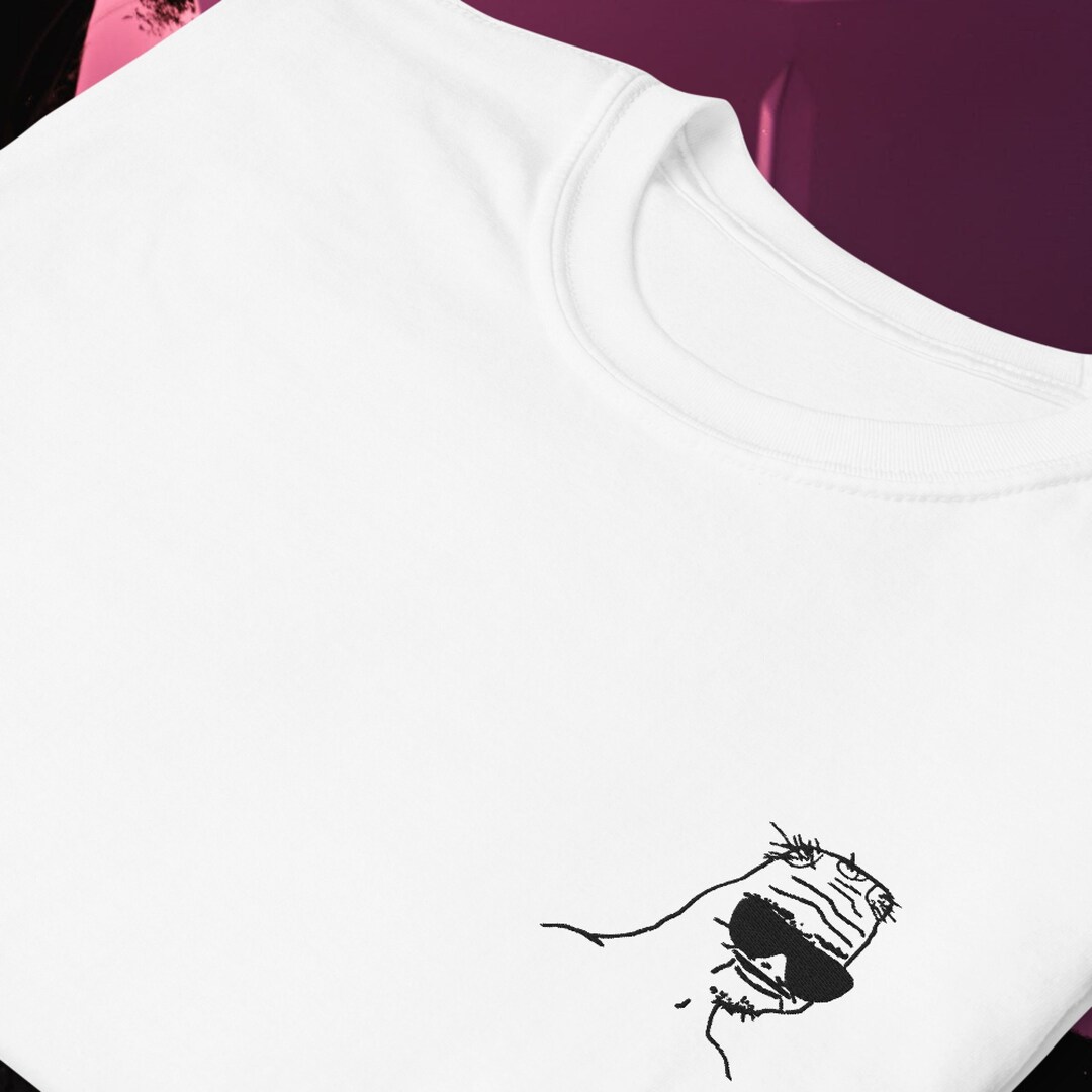 Boomer Embroidered T-shirt - Wojak Feel Guy Meme Shirt - Dank Meme ...