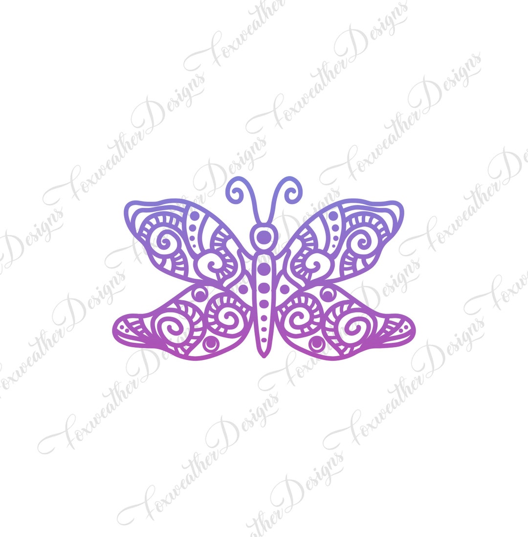 Plotter File SVG Butterfly Butterfly - Etsy