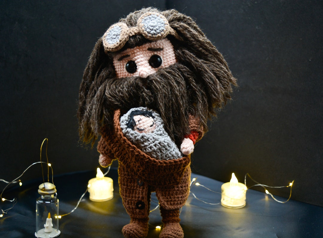 Hagrid and Baby Harry Potter - Crochet Pattern – Inspired by Harry ...