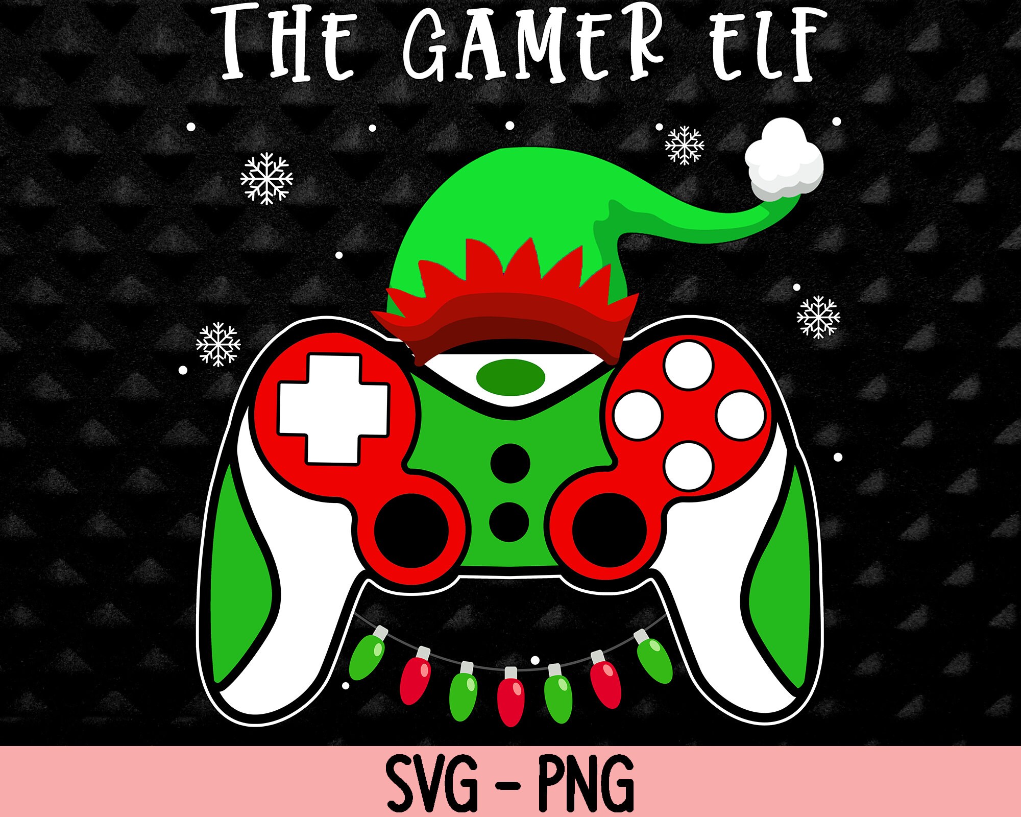 Christmas Gamer Kids Boys Svg Png , Matching Santa Christmas Gaming Elf ...
