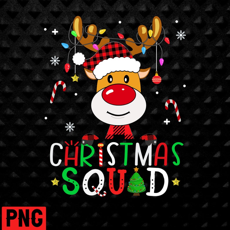 Family Christmas Reindeer 2023 Png , Christmas Crew Squad Png , Merry Christmas Team Matching ...