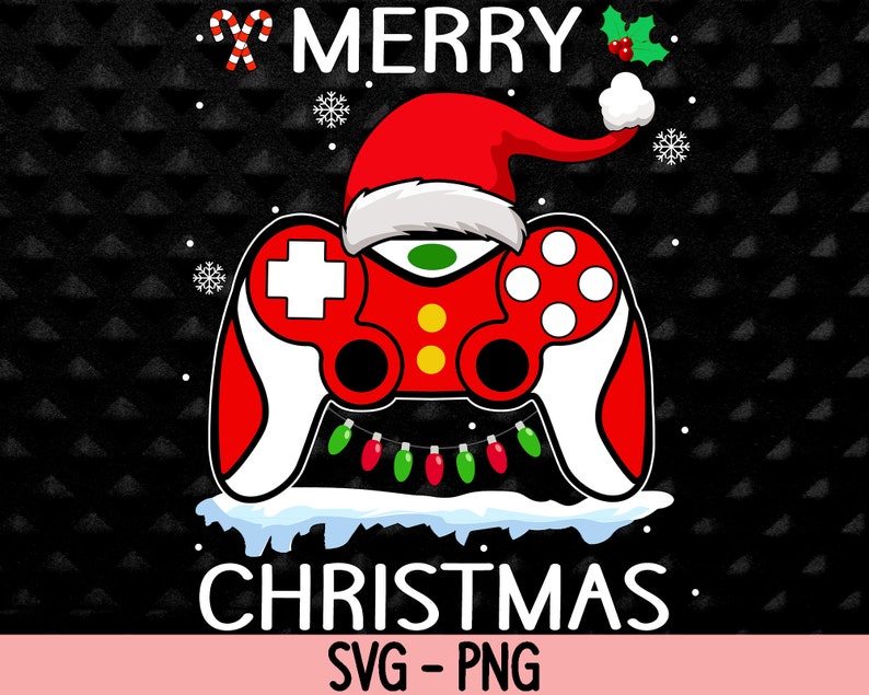 Christmas Gamer Kids Boys Svg Png , Matching Santa Christmas Gaming Elf ...
