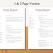 Teacher Resume Template for Word and Pages Ats Friendly - Etsy